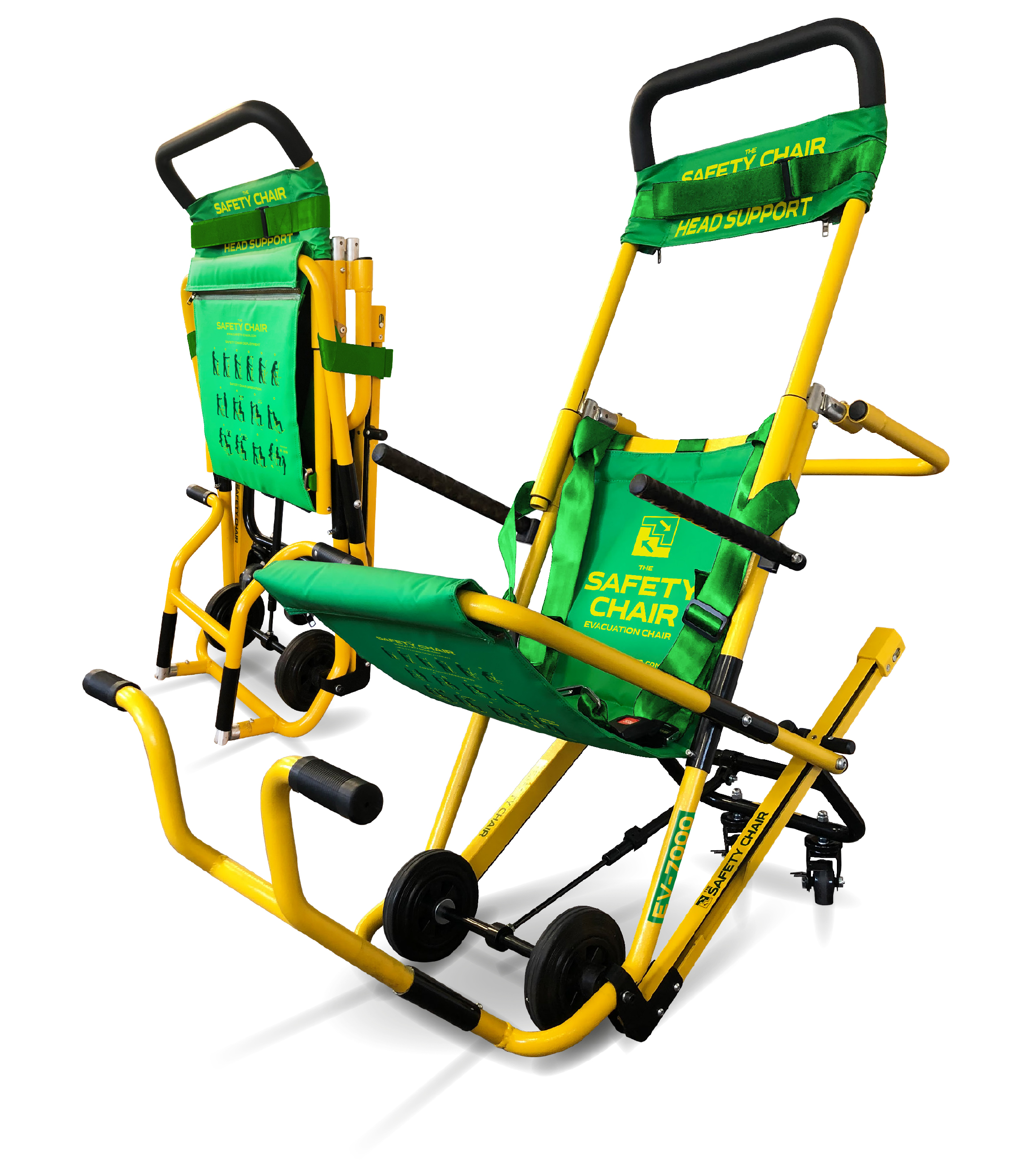 Safety Chair EV-7000 Plus (With Arm Rests) - Safety Chair